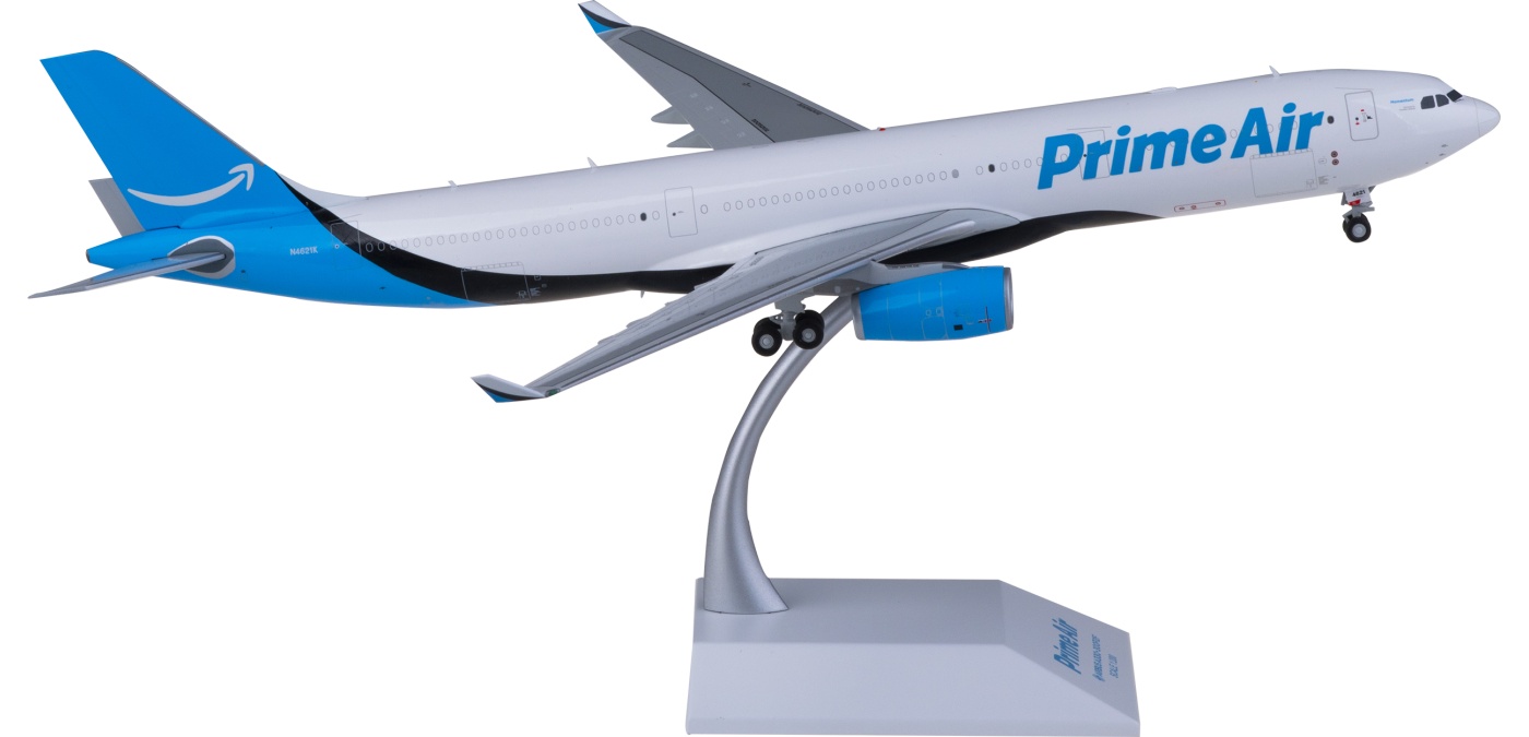 SA2054 Amazon Prime Air Airbus A330-300P2F N4621K JC Wings 1:200 -飞机模型世界