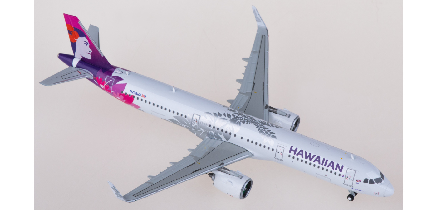 GJHAL2302 Hawaiian Airlines 夏威夷航空 Airbus A321neo N208HA Geminijets 1: ...