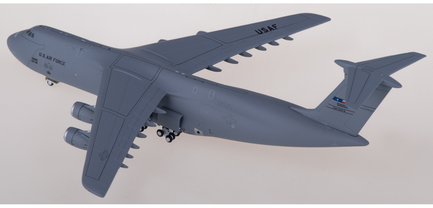 GMUSA142 USAF 美国空军 Lockheed C-5M Super Galaxy 85-0009 Geminijets 1:400 ...