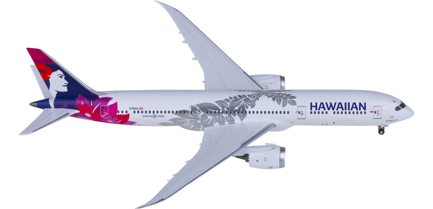 NG55128 Hawaiian Airlines 夏威夷航空 Boeing 787-9 Dreamliner N781HA NGmodels ...