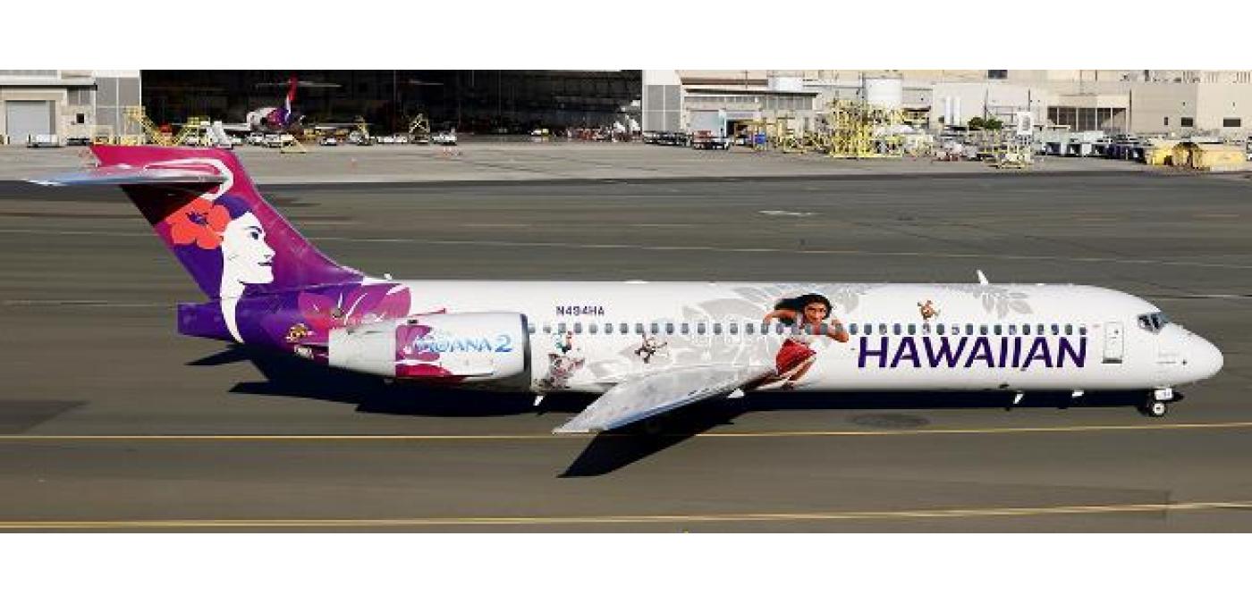 XX40615 Hawaiian Airlines 夏威夷航空 Boeing 717-200 N494HA JC Wings 1:400 ...