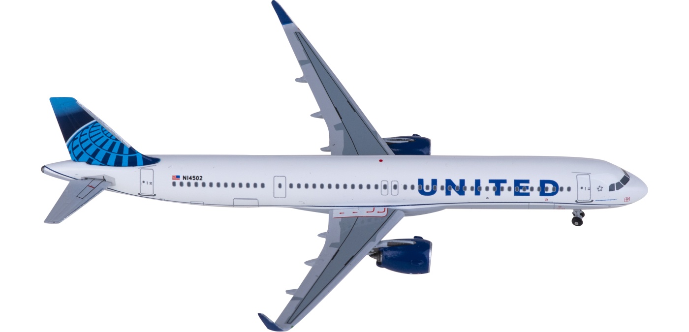 AC411207 United Airlines 美国联合航空 Airbus A321neo N14502 AeroClassics 1: ...