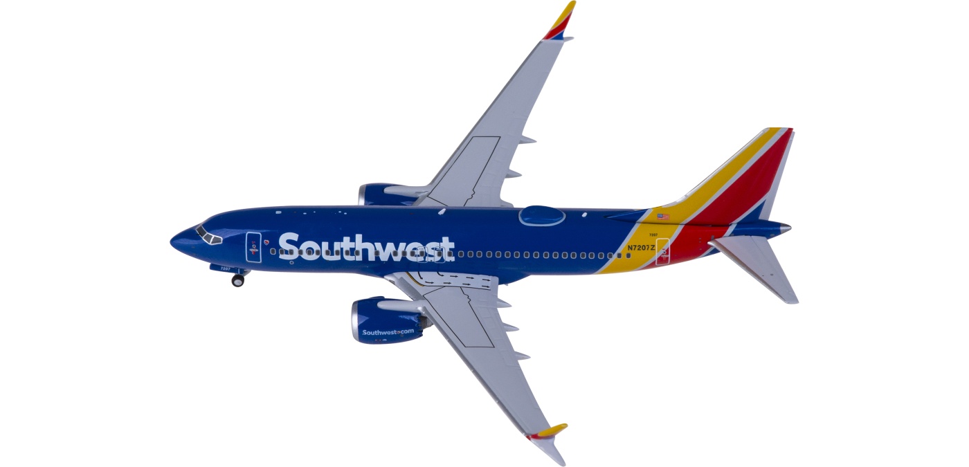 NG87002 Southwest Airlines 美国西南航空 Boeing 737 MAX 7 N7207Z NGmodels 1: ...