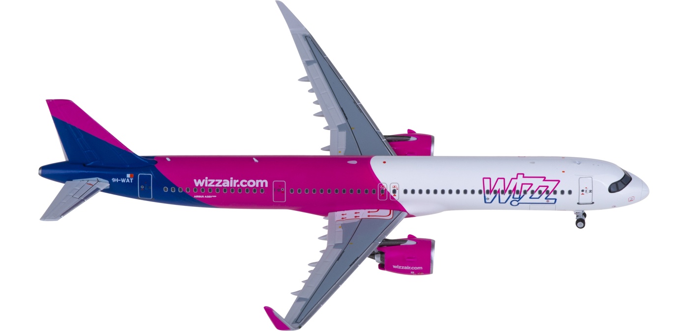 NG13116 Wizz Air 维兹航空 Airbus A321neo 9H-WAT NGmodels 1:400 -飞机模型世界
