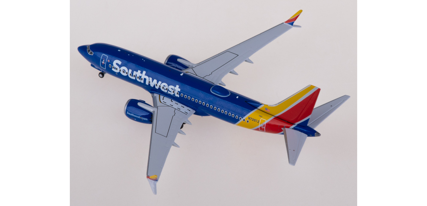 NG87002 Southwest Airlines 美国西南航空 Boeing 737 MAX 7 N7207Z NGmodels 1: ...