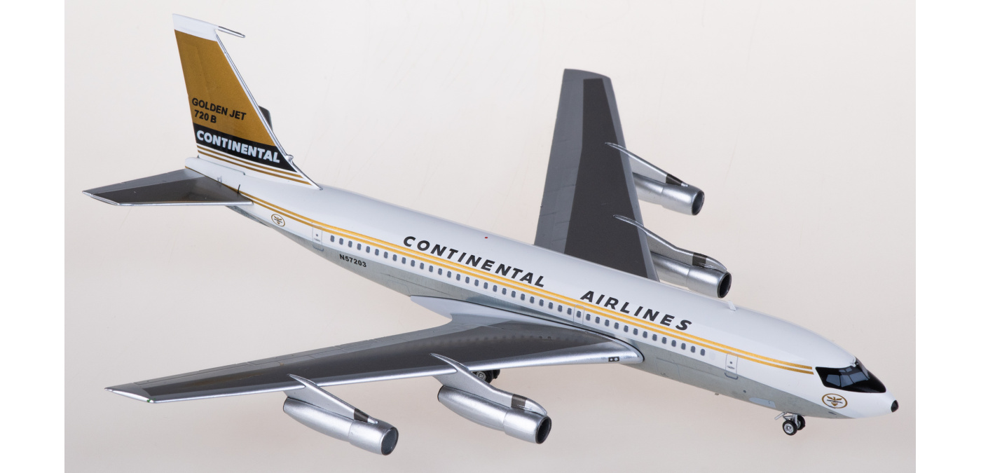 AC211330 Continental Airlines 美国大陆航空 Boeing 720 N57203 AeroClassics 1: ...