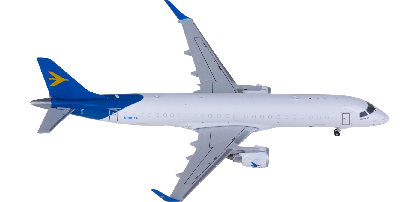 LH4384 Embraer ERJ-190F E-Freighter N986TA JC Wings 1:400 -飞机模型世界