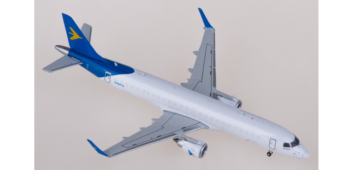 LH4384 Embraer ERJ-190F E-Freighter N986TA JC Wings 1:400 -飞机模型世界