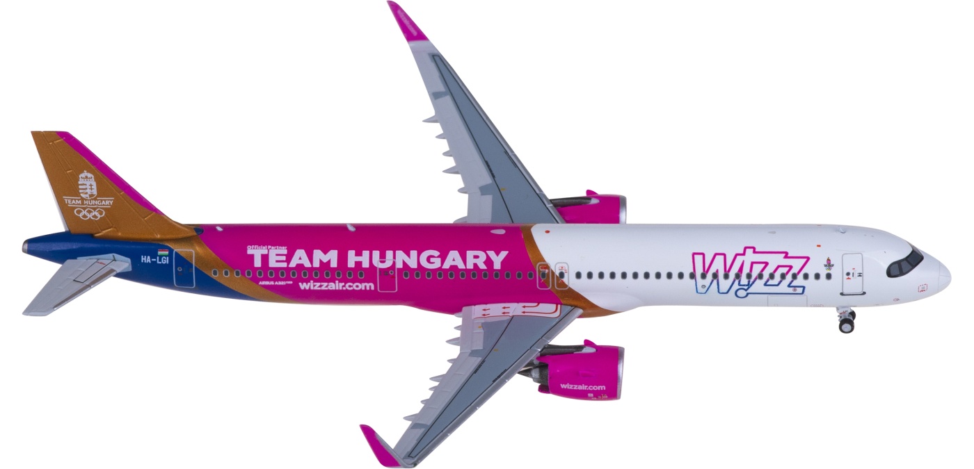 NG13112 Wizz Air 维兹航空 Airbus A321neo HA-LGI NGmodels 1:400 -飞机模型世界