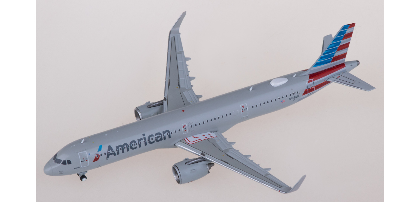 GJAAL2296 American Airlines 美国航空 Airbus A321neo N413AN Geminijets 1:400 ...