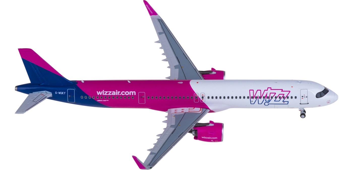 NG13113 Wizz Air 维兹航空 Airbus A321neo G-WUKY NGmodels 1:400 -飞机模型世界