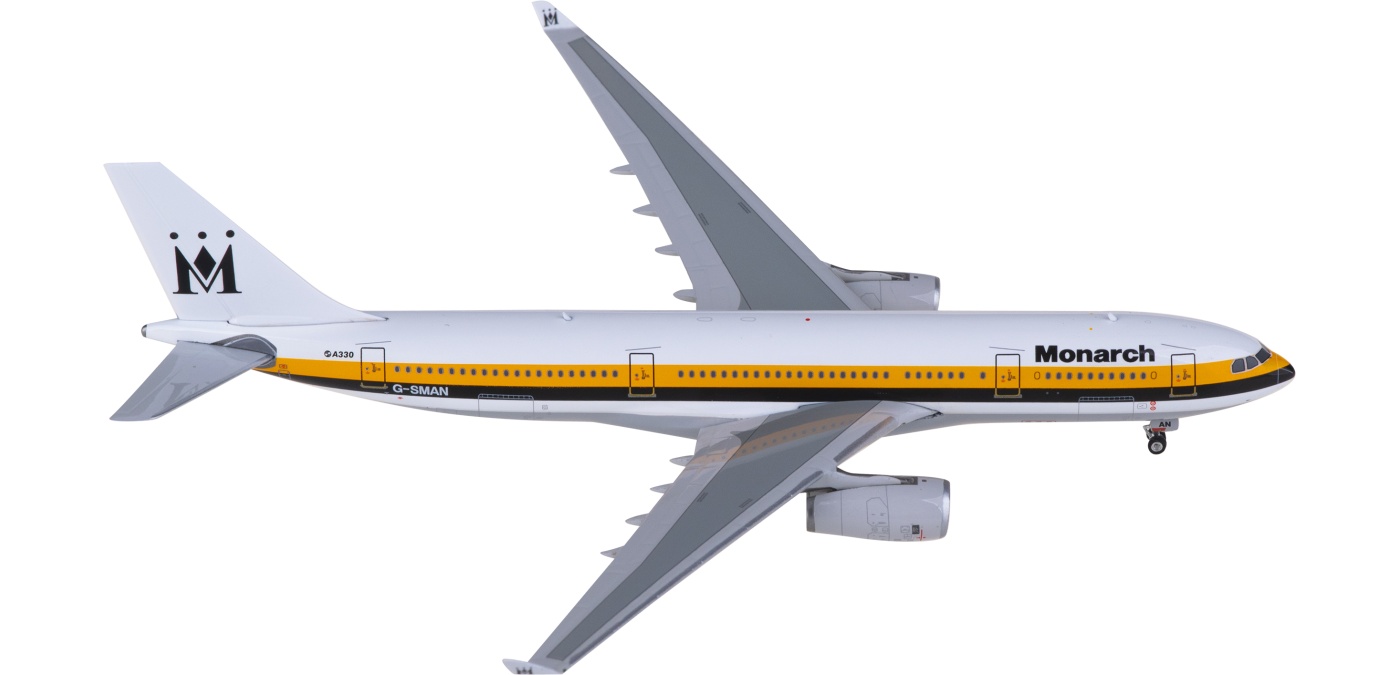 PH11942 Monarch Airlines 君主航空 Airbus A330-200 G-SMAN Phoenix 1:400 -飞机模型世界