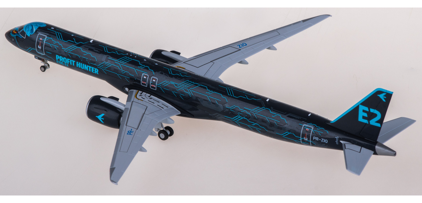 572989 Embraer 巴西航空工业 Embraer ERJ-195-E2 PR-ZIQ Herpa 1:200 -飞机模型世界