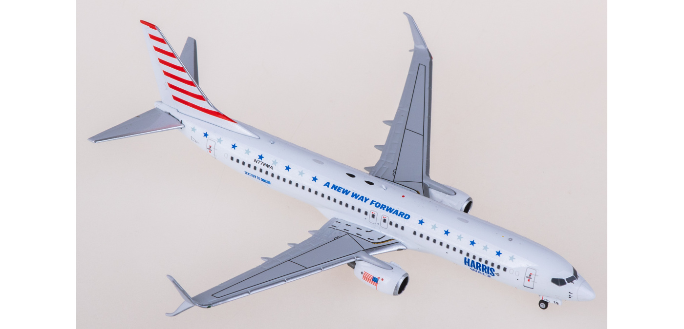 NG58246 KaiserAir Boeing 737-800 N778MA NGmodels 1:400 -飞机模型世界