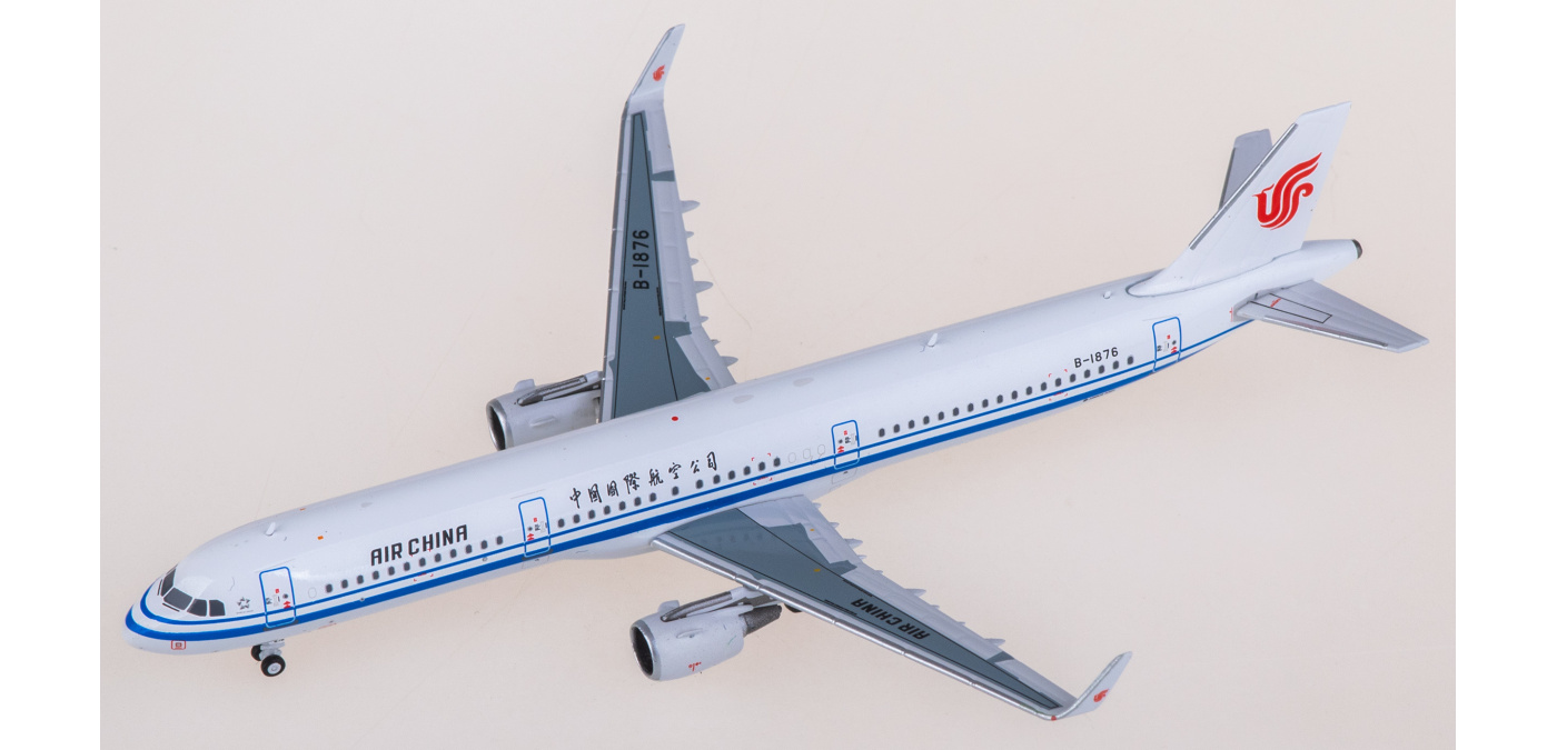 CW24012 Air China 中国国际航空 Airbus A321 B-1876 CW model 1:400 -飞机模型世界