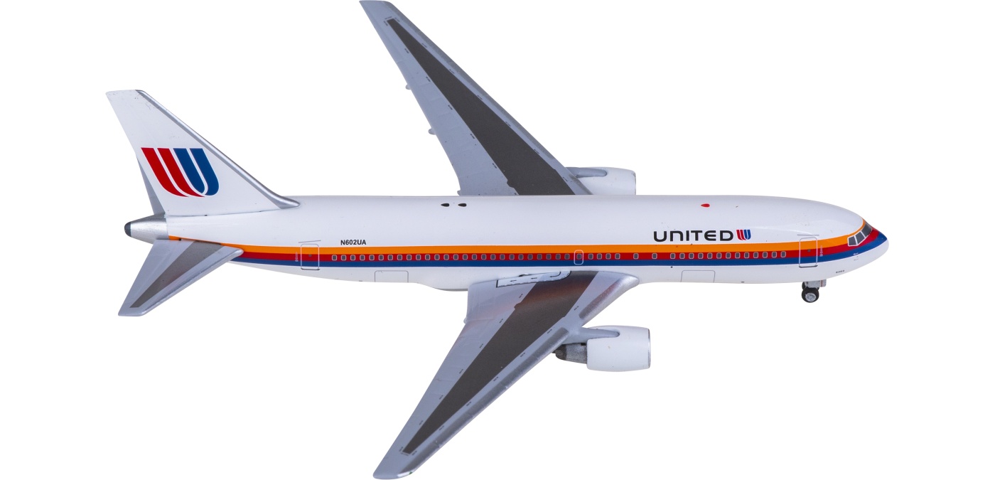 AC411378 United Airlines 美国联合航空 Boeing 767-200 N602UA AeroClassics 1: ...