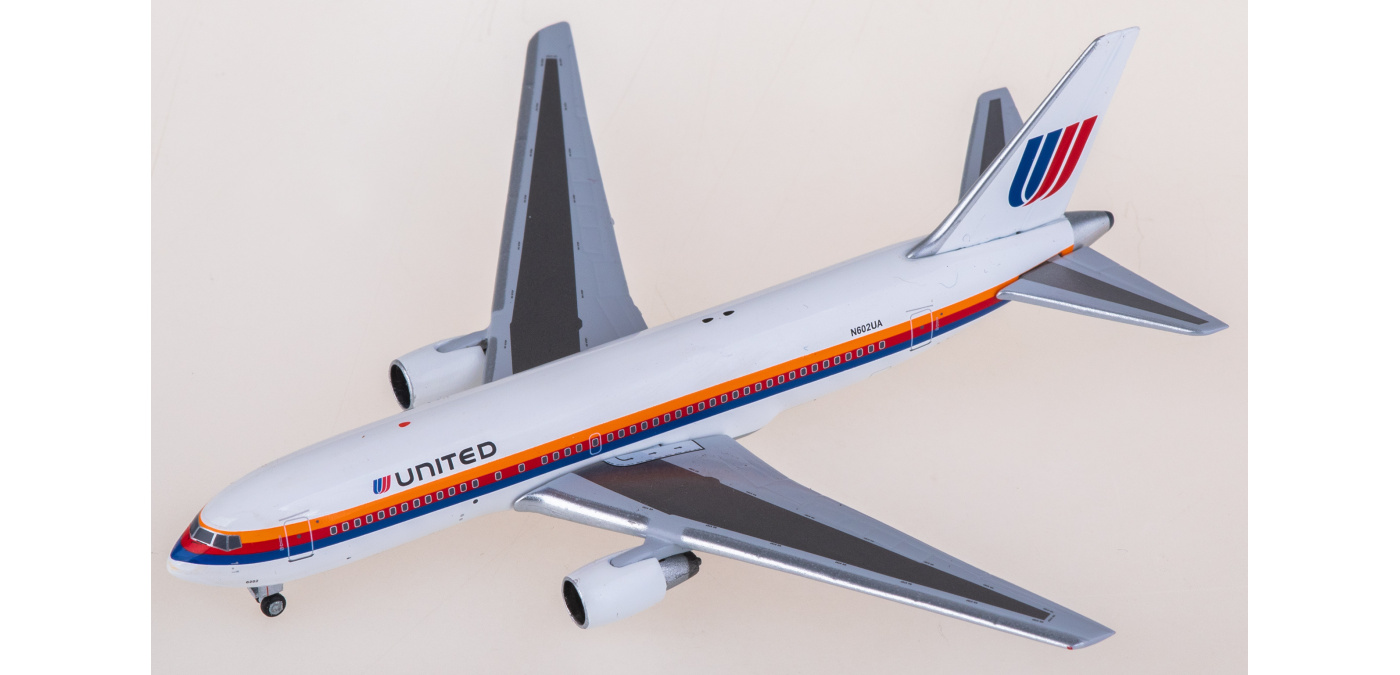 AC411378 United Airlines 美国联合航空 Boeing 767-200 N602UA AeroClassics 1: ...