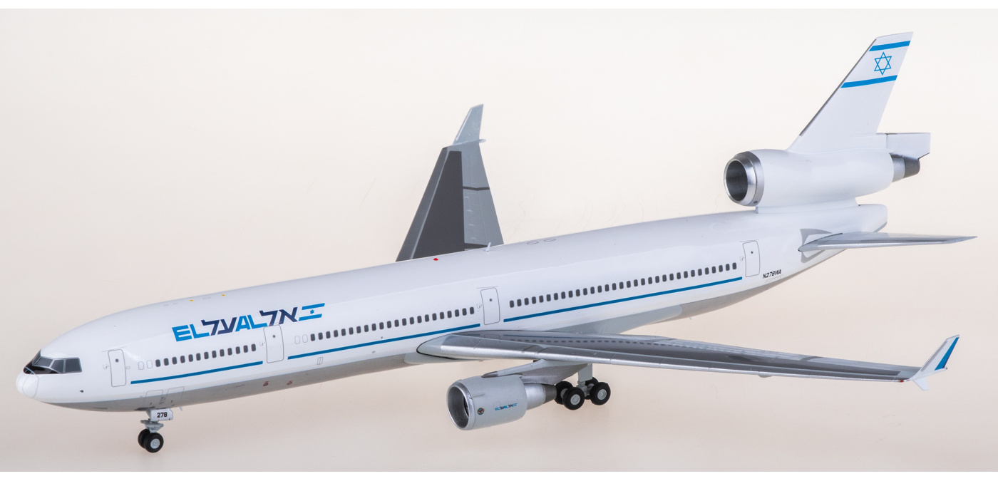 XX20629 El Al 以色列航空 McDonnell Douglas MD-11 N278WA JC Wings 1:200 -飞机模型世界