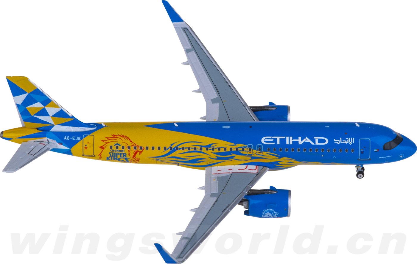 15058 Etihad Airways 阿提哈德航空 Airbus A320neo A6-EJB NGmodels 1:400 -飞机模型世界