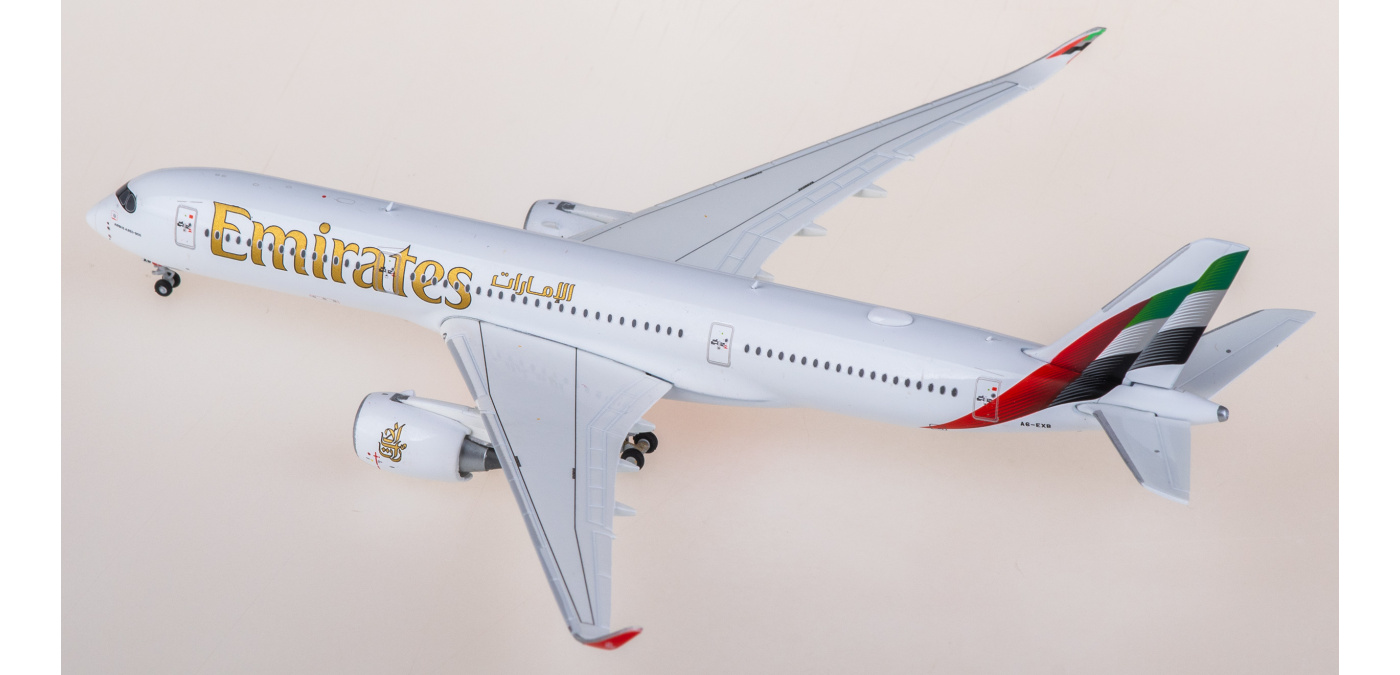 GJUAE2330 Emirates 阿联酋航空 Airbus A350-900 A6-EXB Geminijets 1:400 -飞机模型世界