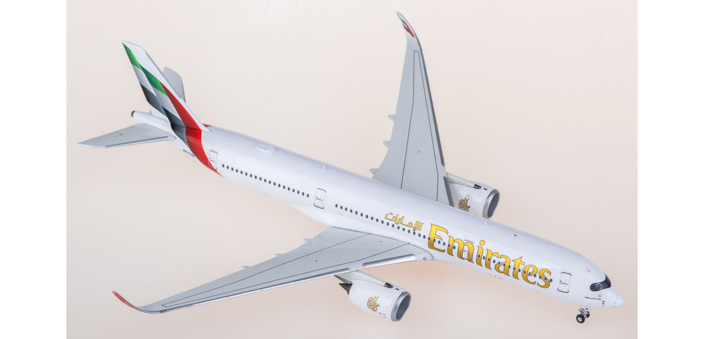 AJ075 Emirates 阿联酋航空 Airbus A350-900 A6-EXB Arabicjets 1:400 -飞机模型世界
