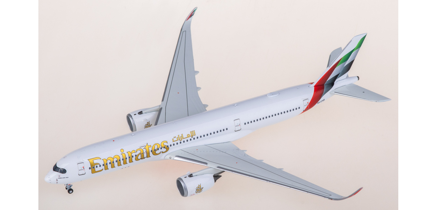 AJ075 Emirates 阿联酋航空 Airbus A350-900 A6-EXB Arabicjets 1:400 -飞机模型世界
