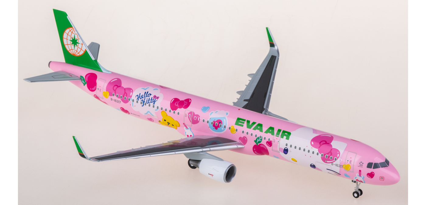 HG12219GR EVA Air 长荣航空 Airbus A321 B-16217 Hogan 1:200 -飞机模型世界