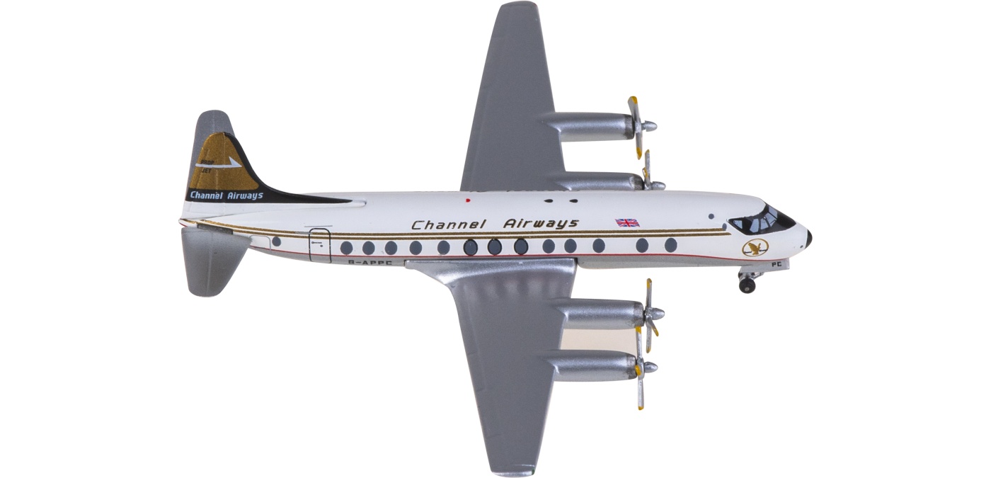 ACGAPPC Channel Airways Viscount 800 G-APPC AeroClassics 1:400 -飞机模型世界
