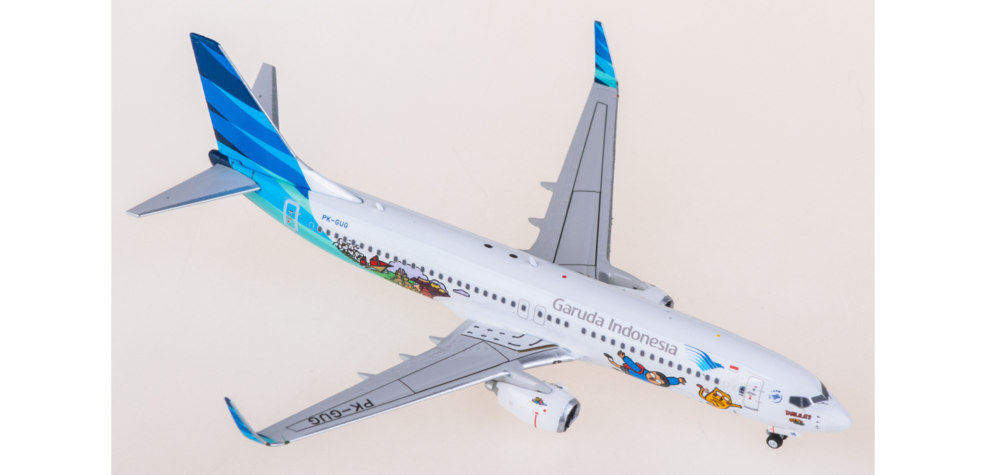 PH11988 Garuda Indonesia 印度尼西亚鹰航 Boeing 737-800 PK-GUG Phoenix 1:400 ...
