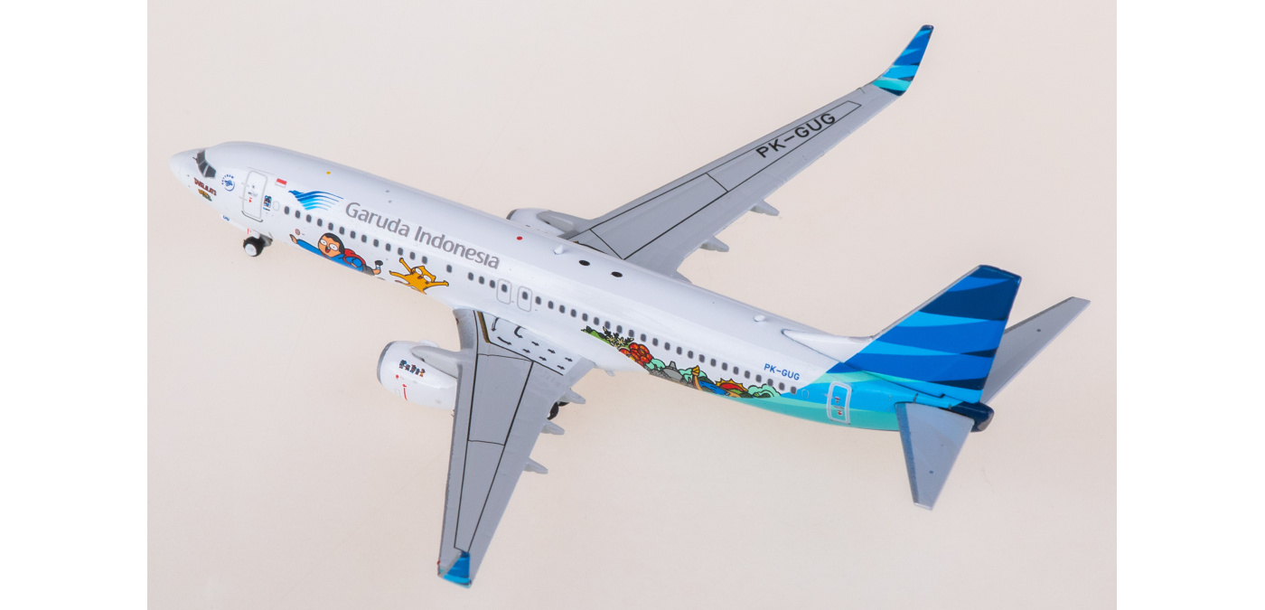 PH11988 Garuda Indonesia 印度尼西亚鹰航 Boeing 737-800 PK-GUG Phoenix 1:400 ...