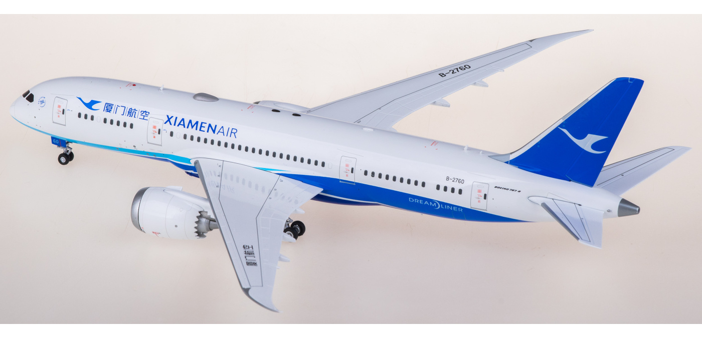 L2032 XiamenAir 厦门航空 Boeing 787-8 B-2760 SQ Wings 1:200 -飞机模型世界