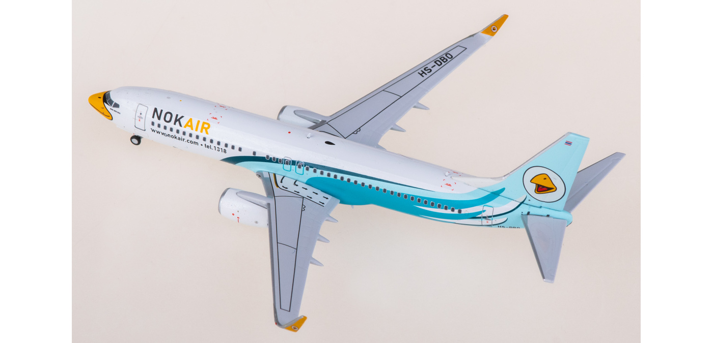 PM62511 Nok Air 皇雀航空 Boeing 737-800 HS-DBO Panda Model 1:400 -飞机模型世界