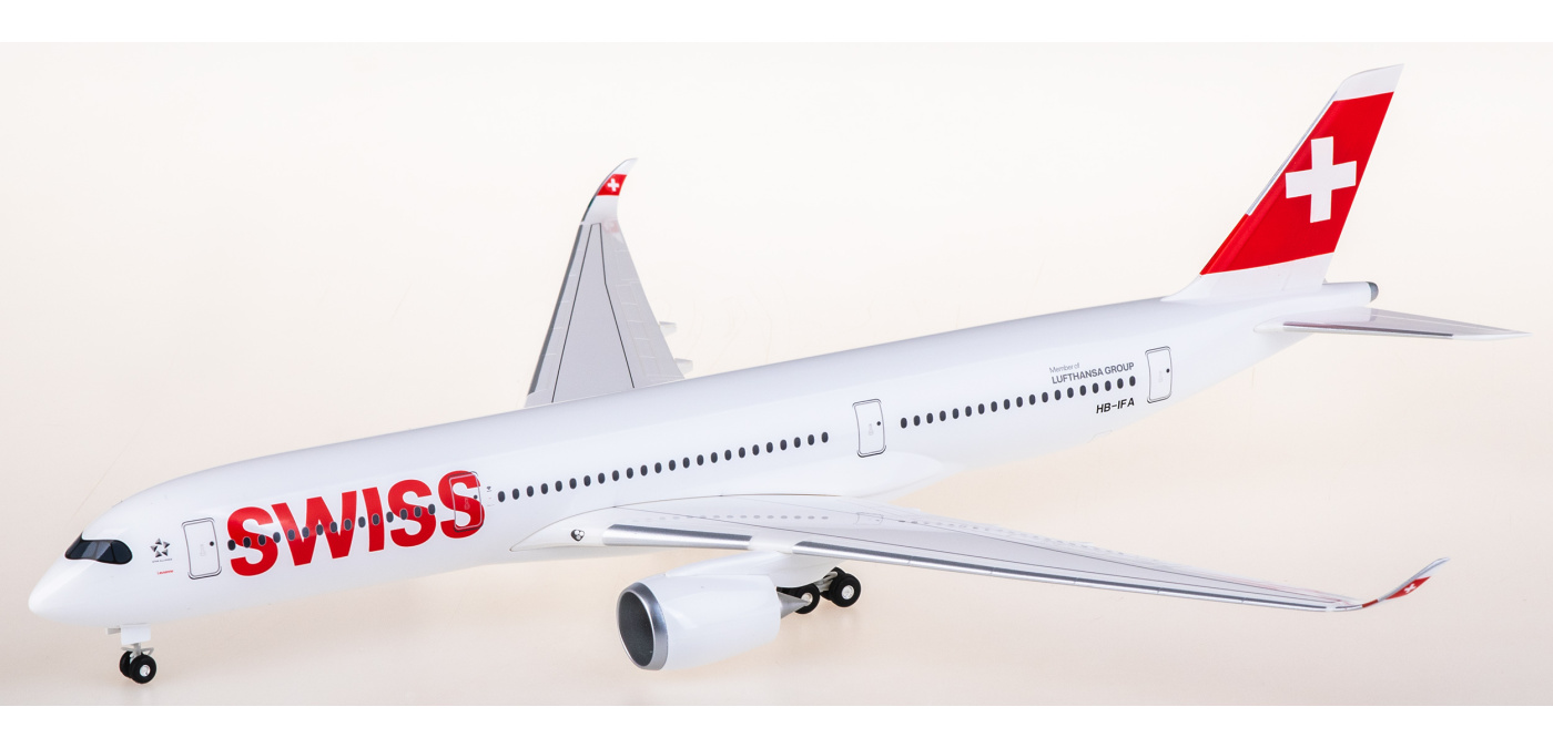 SWR003 Swiss 瑞士国际航空 Airbus A350-900 HB-IFA Hogan 1:200 -飞机模型世界