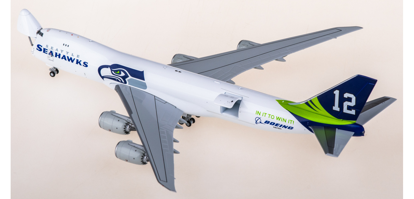 B631007C Boeing 747-8F N841BA 开门版 Hxmodels 1:400 -飞机模型世界