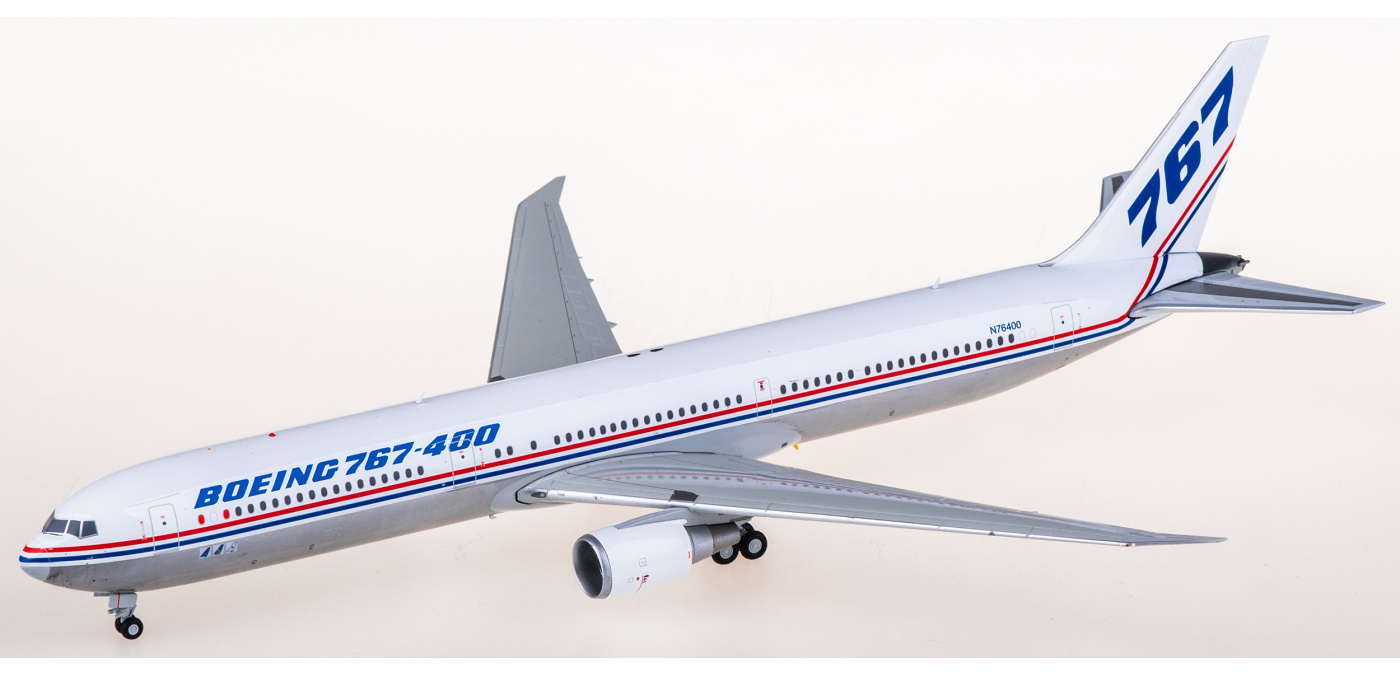 LH2496 Boeing 767-400ER N76400 JC Wings 1:200 -飞机模型世界