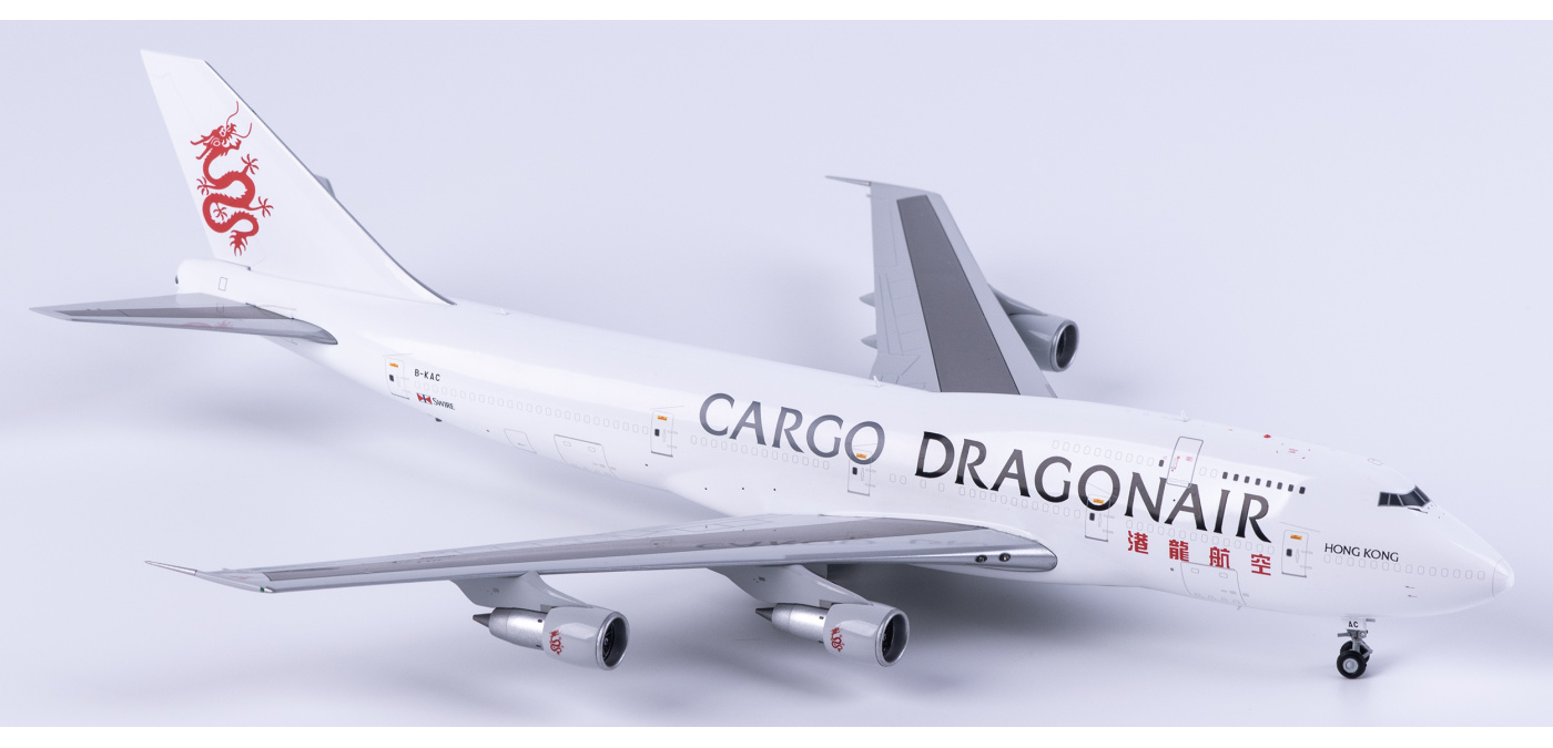 EW2743002 Dragonair 港龙航空 Boeing 747-300SF B-KAC JC Wings 1:200 -飞机模型世界