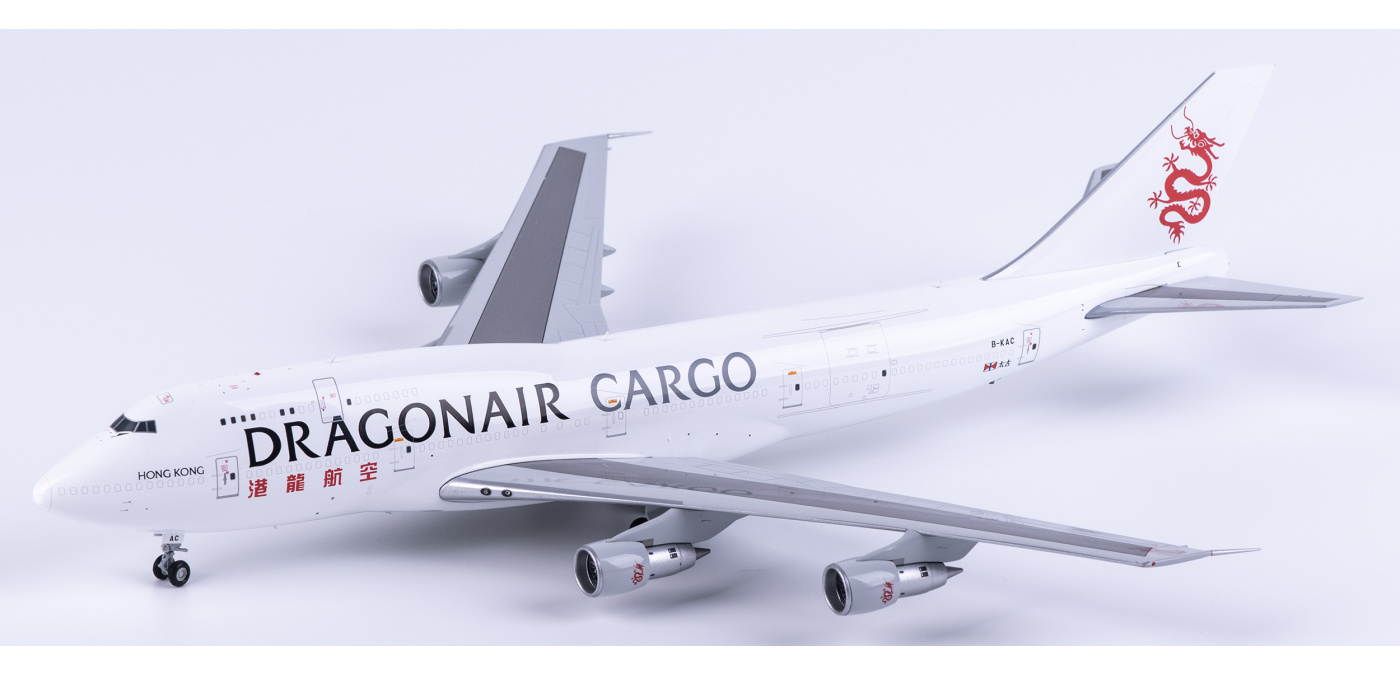 EW2743002 Dragonair 港龙航空 Boeing 747-300SF B-KAC JC Wings 1:200 -飞机模型世界