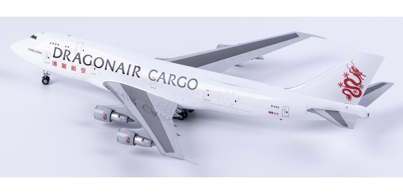 EW2743002 Dragonair 港龙航空 Boeing 747-300SF B-KAC JC Wings 1:200 -飞机模型世界
