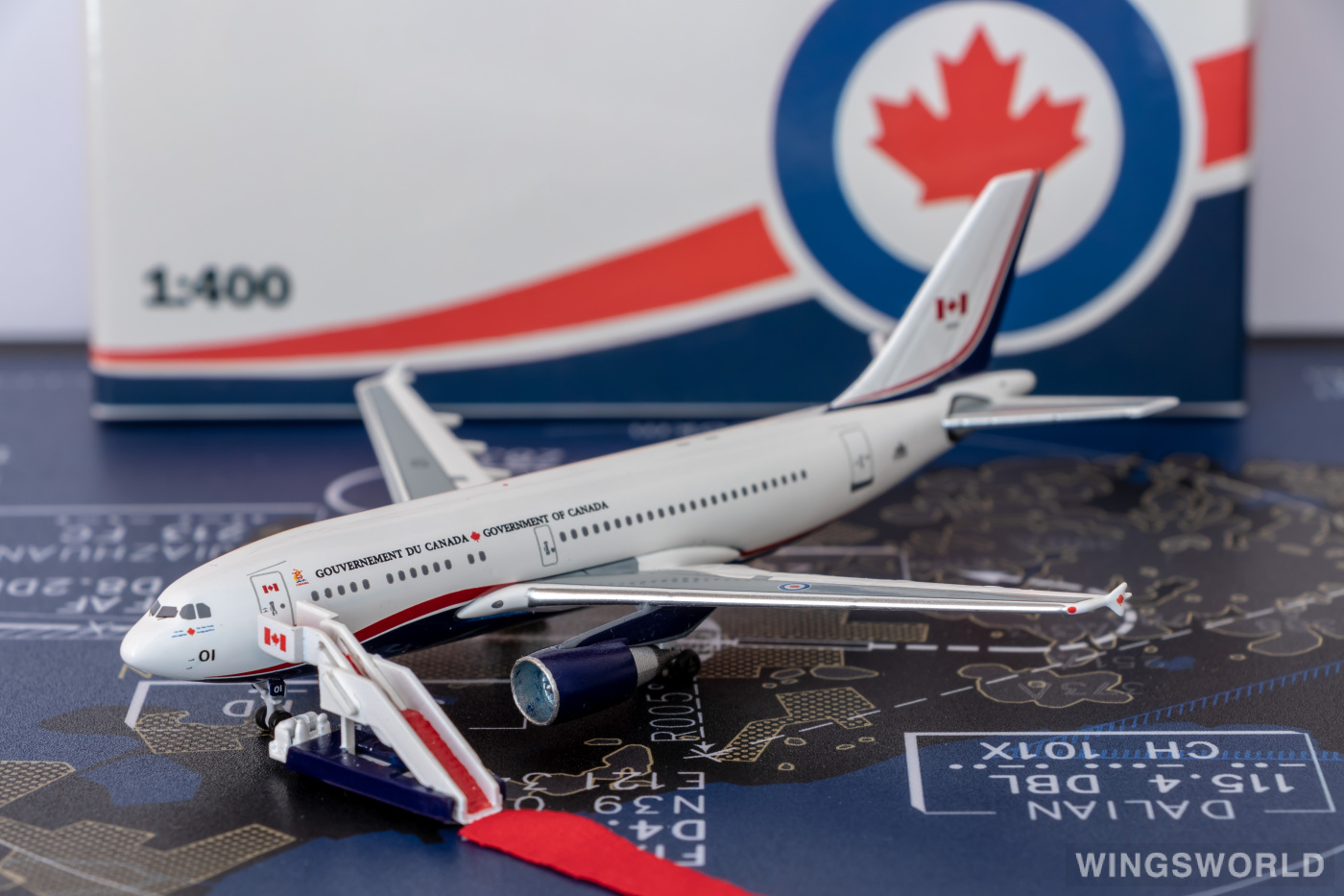 AeroClassics 1:400 Airbus A310-300 RCAF 加拿大皇家空军 AC415001 15001 加拿大皇家空军 ...