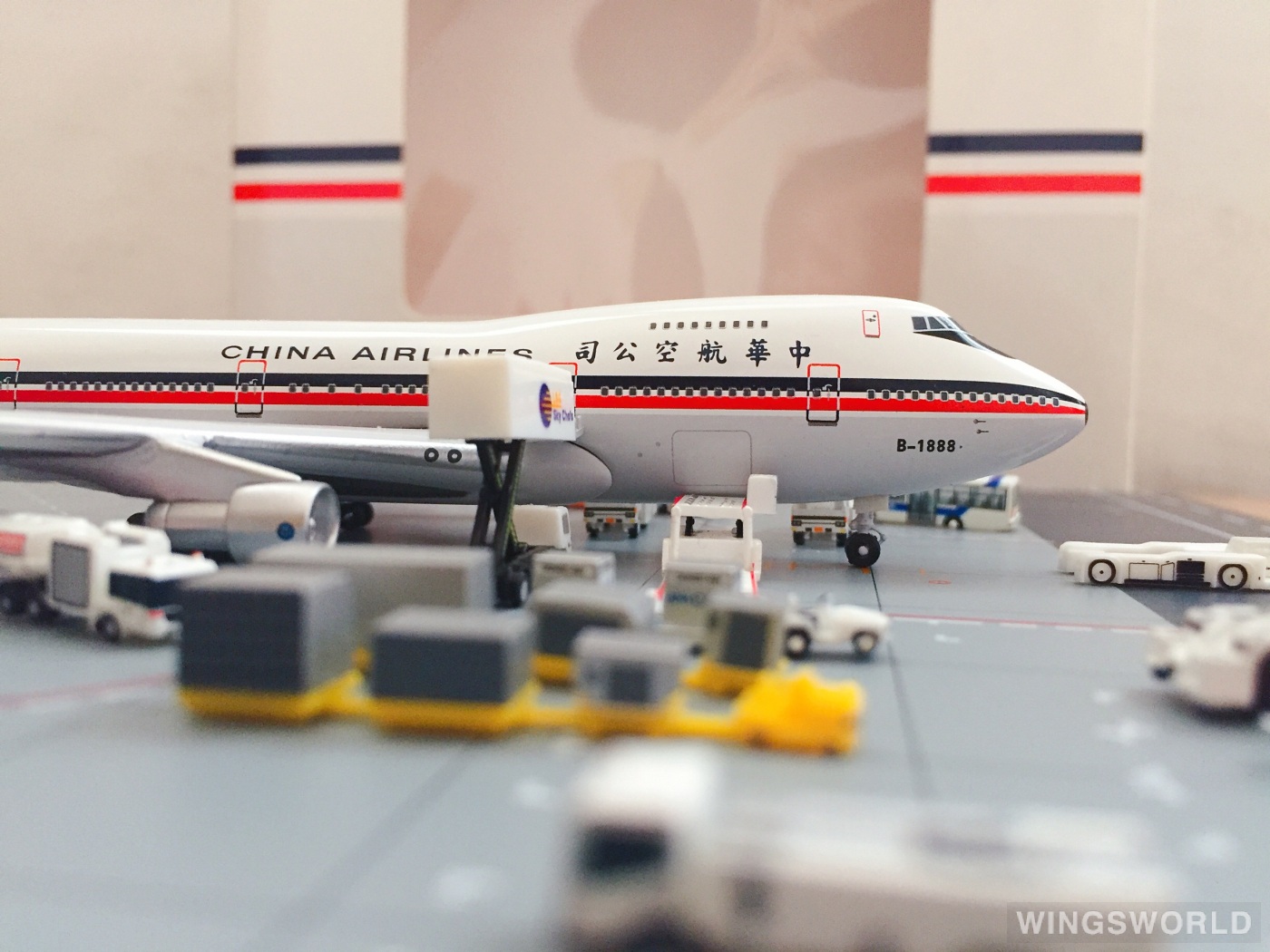 Big Bird 1:400 Boeing 747-200 China Airlines 中华航空 BB4-2006-XX B-1888 ...
