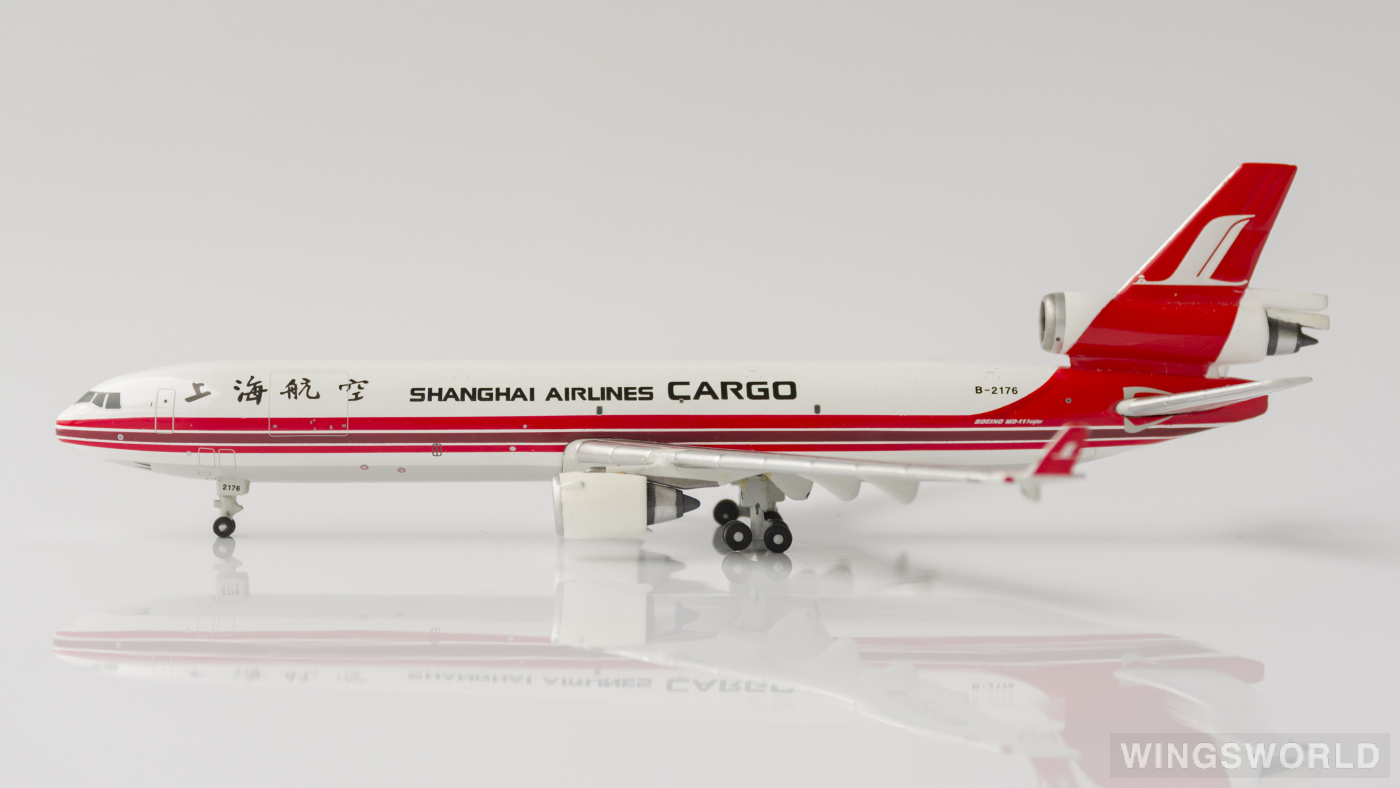 Geminijets 1:400 McDonnell Douglas MD-11 Shanghai Airlines 上海航空 ...