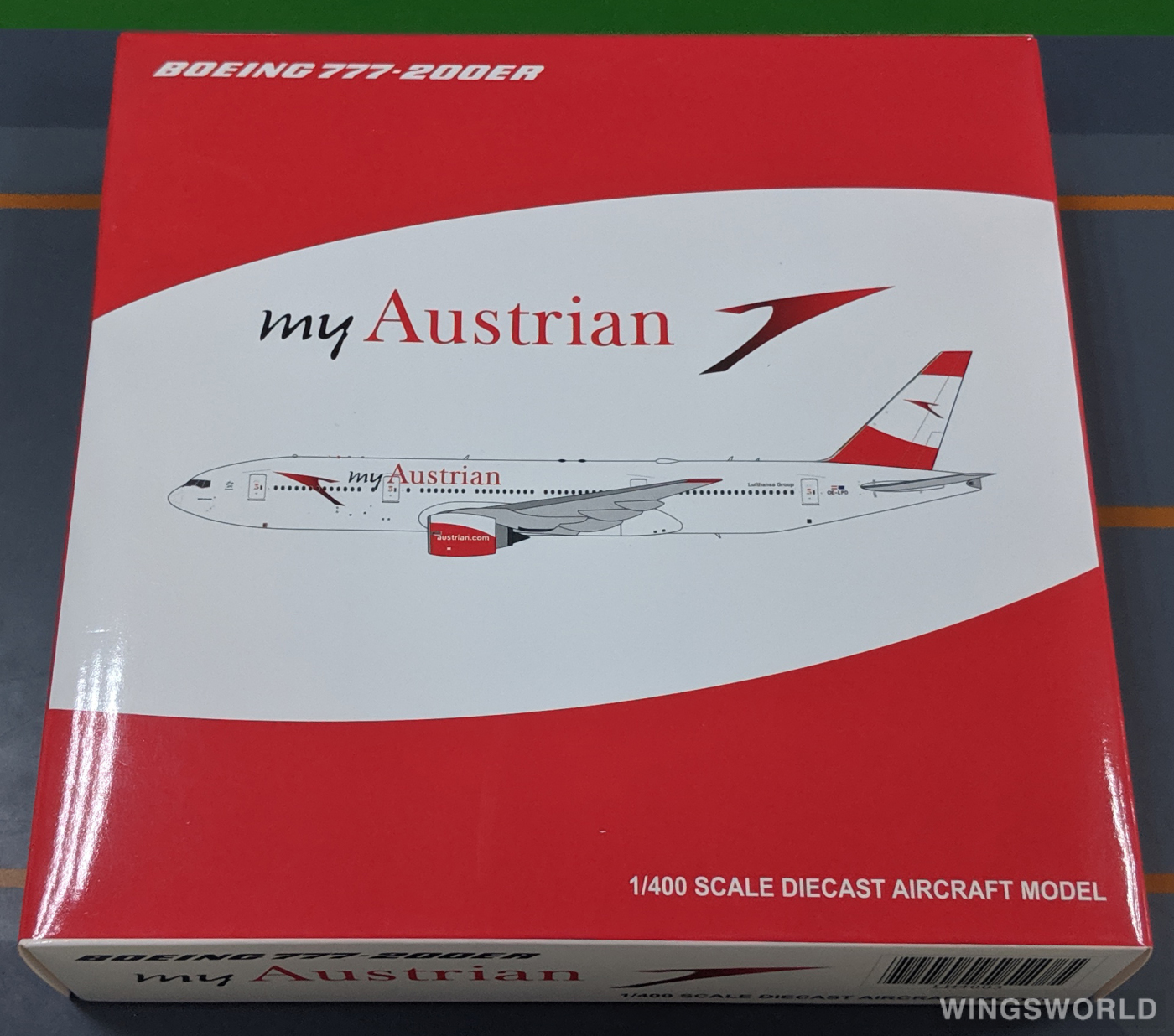 JC Wings 1:400 Boeing 777-200 Austrian Airlines 奥地利航空 LH4003 OE-LPD 的照片 ...