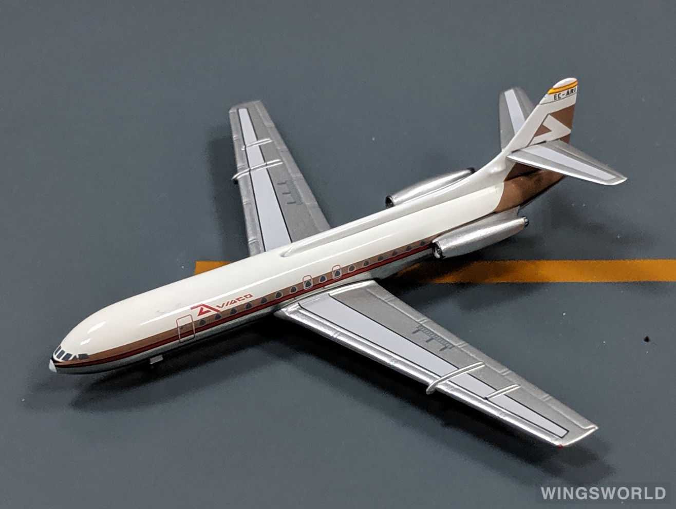 AeroClassics 1:400 Sud Aviation SE 210 Aviaco AC4ECARI EC-ARI 的照片 作者 ...