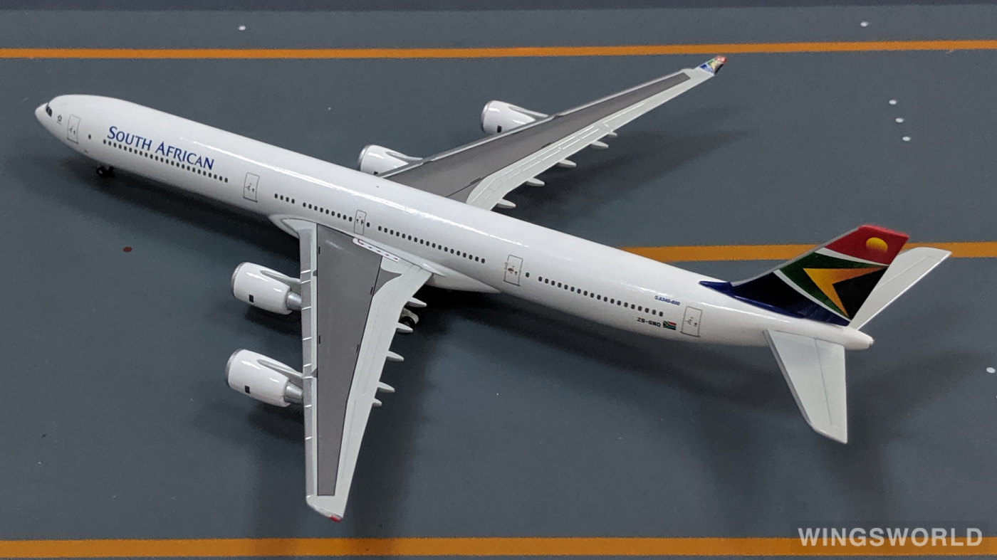 Hogan 1:400 Airbus A340-600 South African Airways 南非航空 HG9468 ZS-SND 的 ...