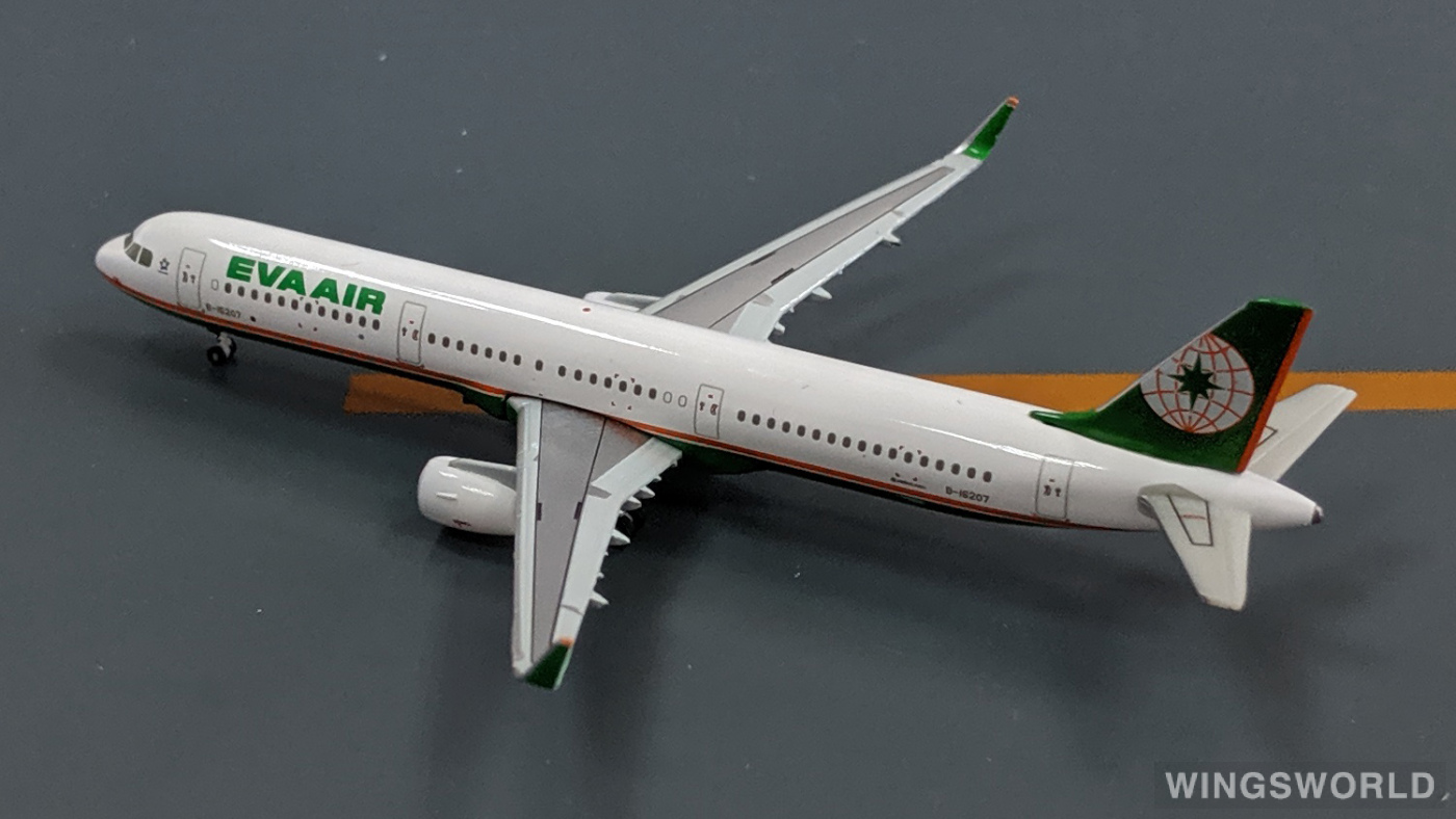 Hogan 1:500 Airbus A321 EVA Air 长荣航空 HG5194 B-16207 的照片 作者:LENOVOChi ...