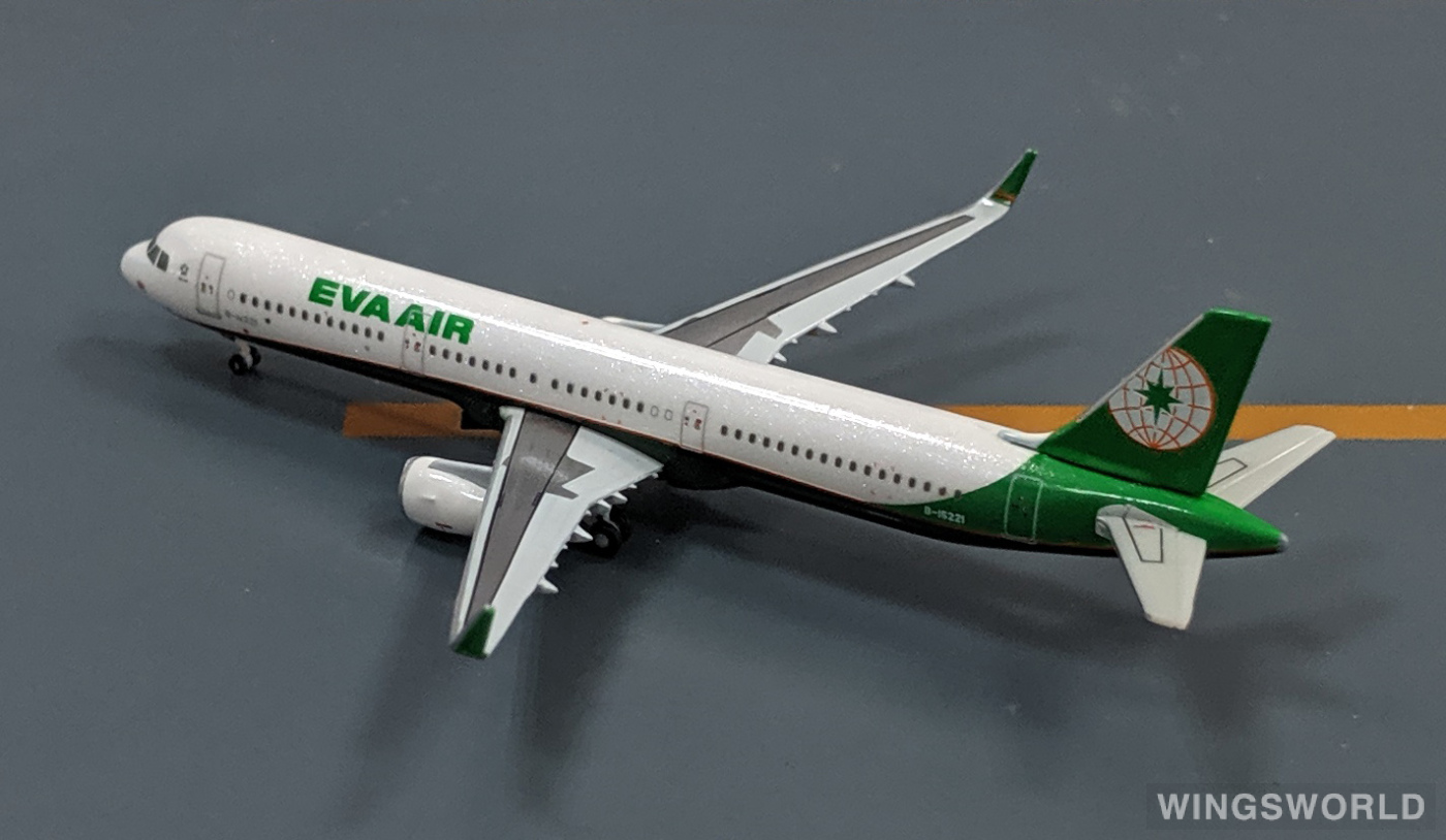 Hogan 1:500 Airbus A321 EVA Air 长荣航空 HG50075 B-16221 的照片 作者:LENOVOChi ...