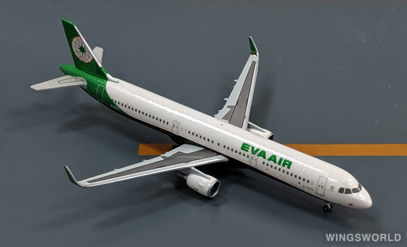 Hogan 1:500 Airbus A321 EVA Air 长荣航空 HG50075 B-16221 的照片 作者:Tomi - 飞机模型 ...