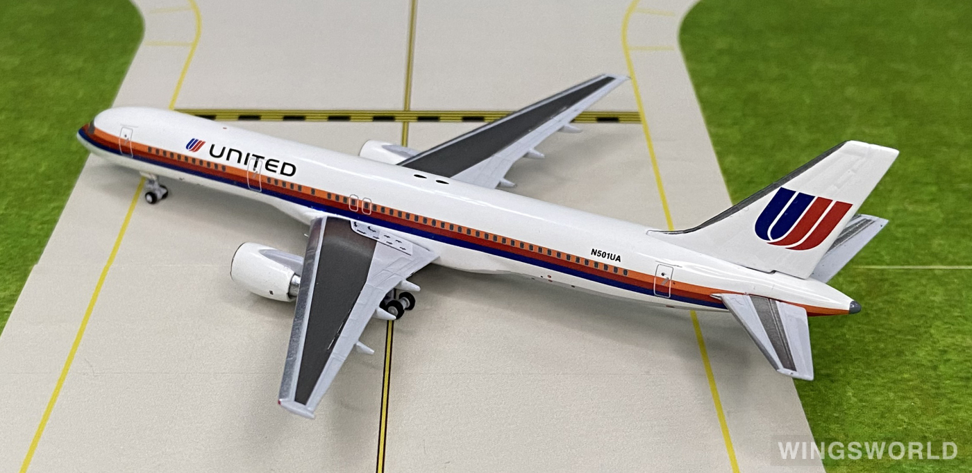 AeroClassics 1:400 Boeing 757-200 United Airlines 美国联合航空 AC419579 ...
