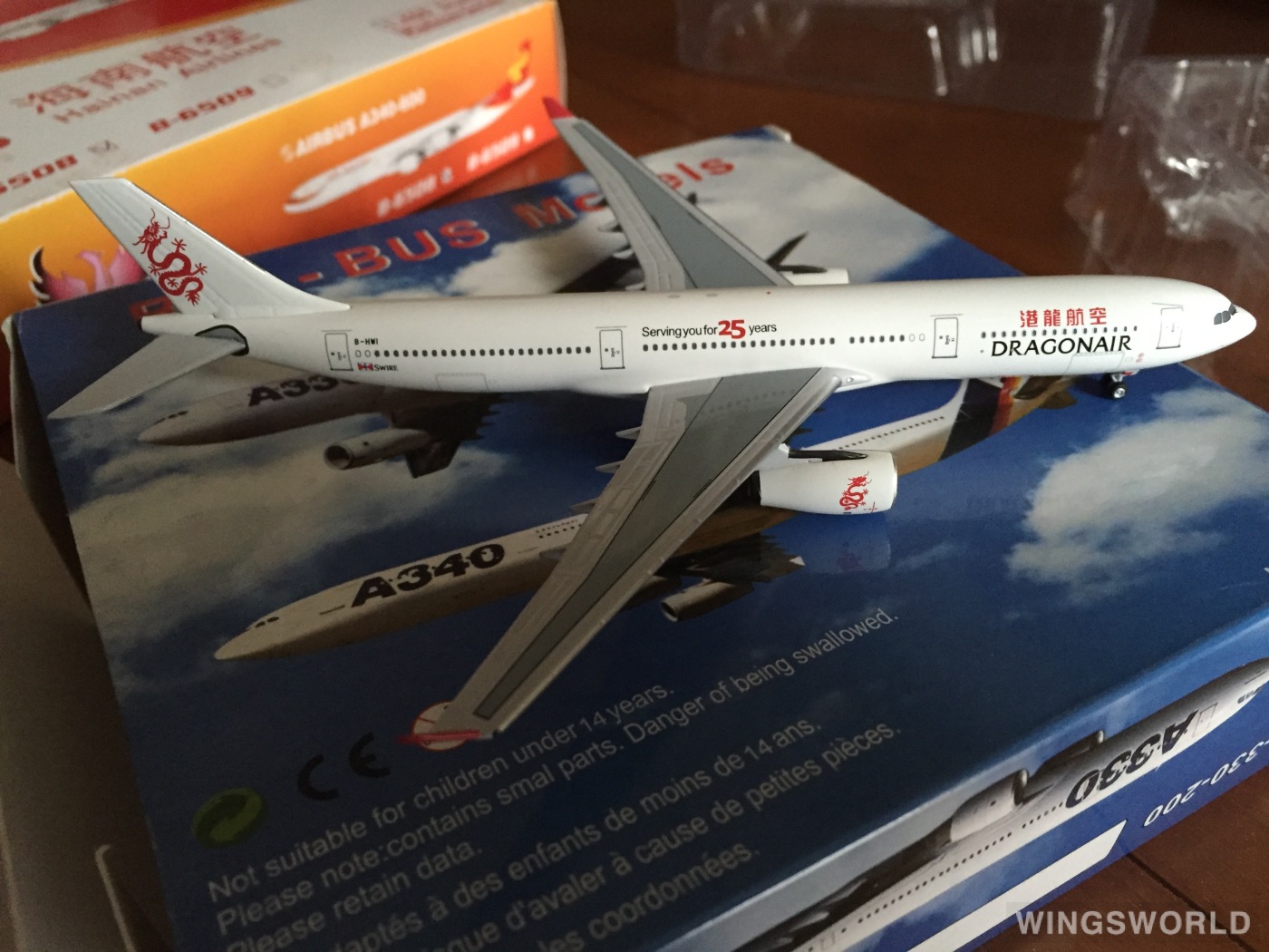 AeroClassics 1:400 Airbus A330-300 Dragonair 港龙航空 ACBHWI B-HWI 为你服务25载的 ...