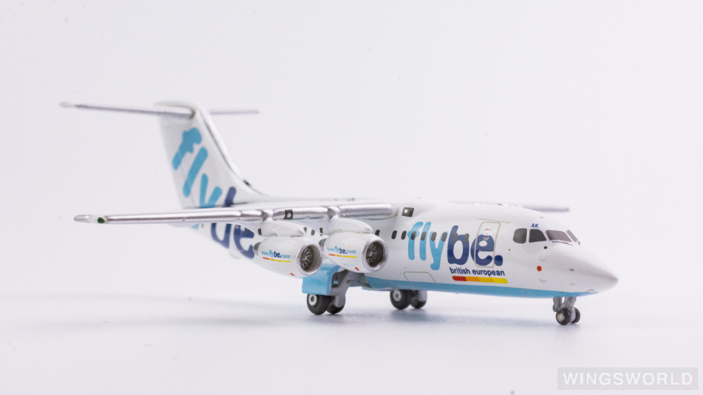 Geminijets 1:400 BAe 146 Flybe 弗莱比航空 GJBEE674 G-JEAK 的照片 作者:会说话的树 - 飞机 ...